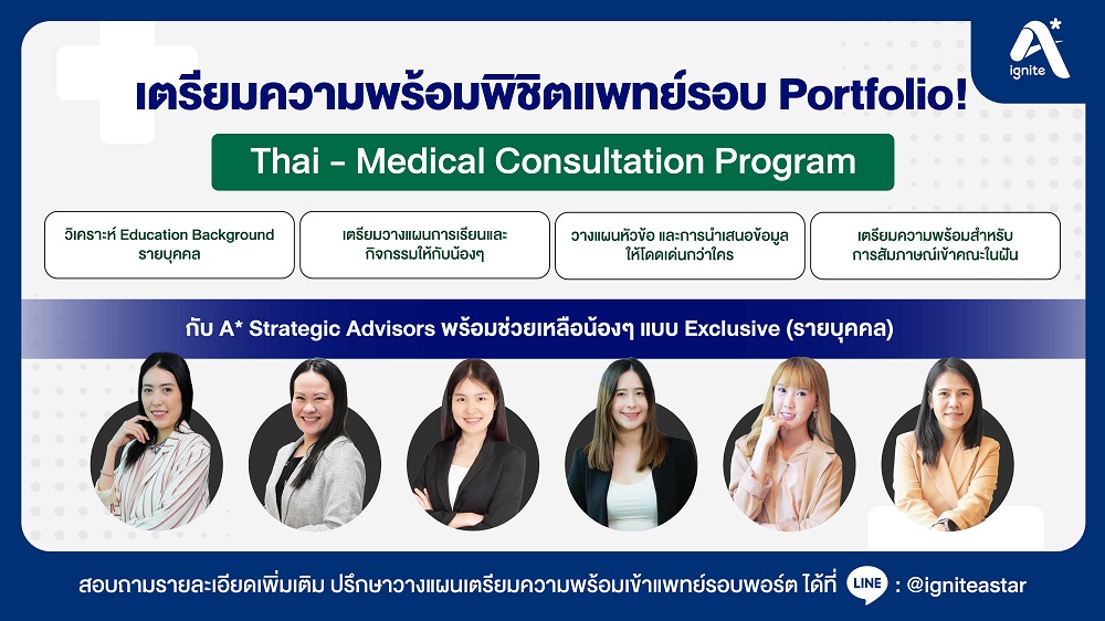 เจาะหลักสูตร แพทย์ CICM (English Program VS International Program) อยาก ...