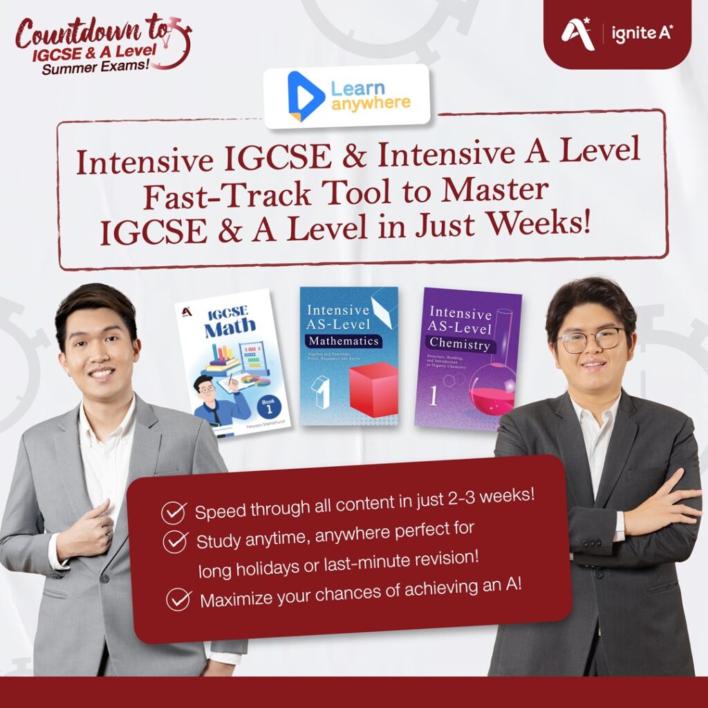 เรียน IGCSE & A Level แบบ Online Courses – ignite A Star